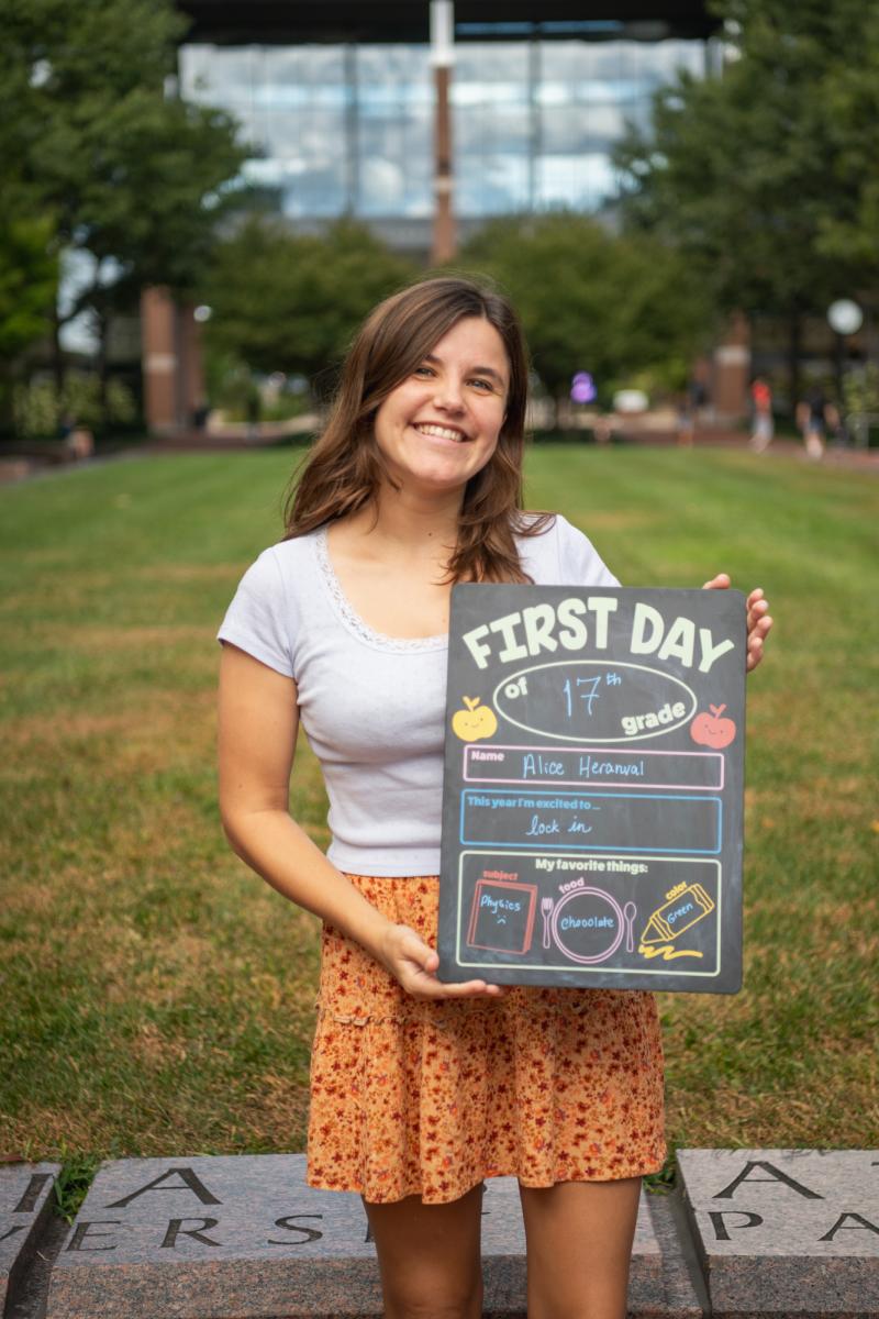 In photos: First day of classes | Eberly College of Science